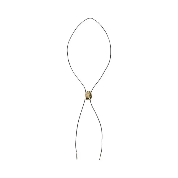 FERRAGAMO Gancini Braided Leather Bolo