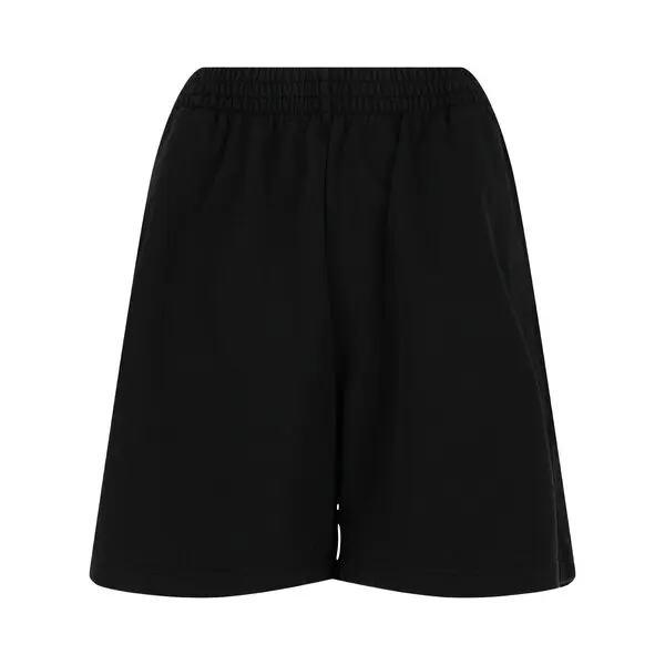 Balenciaga Bb Paris Icon Sweatshorts 'washed - Black