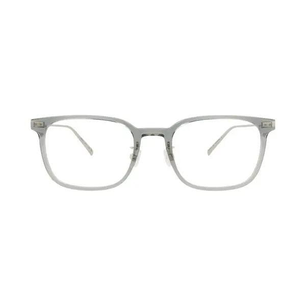 Saint Laurent Square-frame Recycled Acetate Optical Frames /silver/transparent