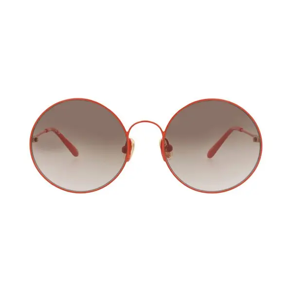 Chloé Round-frame Metal Sunglasses /brown