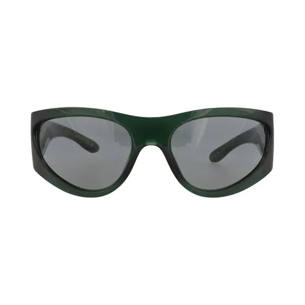 Gucci Shield-frame Injection Sunglasses /grey