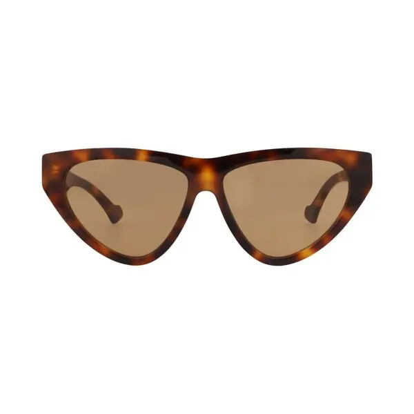 Gucci Cat Eye-frame Recycled Acetate Sunglasses - Brown