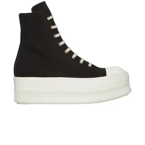 Rick Owens Luxor Bumper High Milk - Black