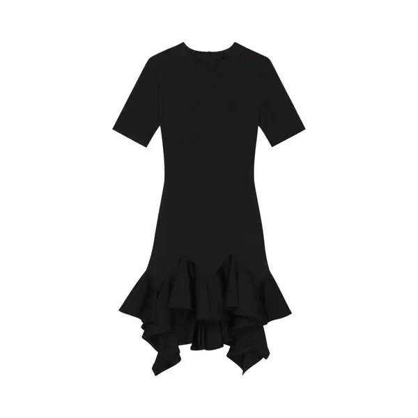 Givenchy Ruffle Midi Dress