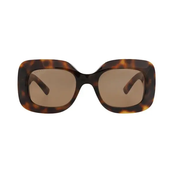 Gucci Square-frame Recycled Acetate Sunglasses 'havana