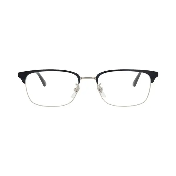 Gucci Square-frame Metal Optical Frames /havana/transparent - Blue