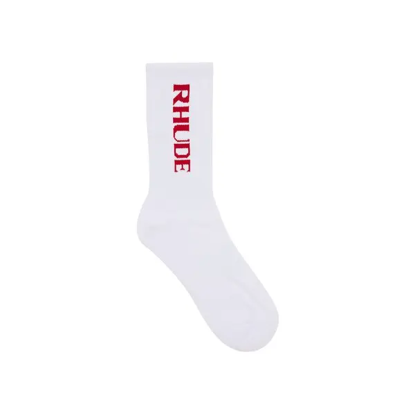 Rhude Filtaro Logo Sock /red