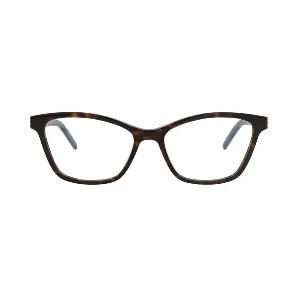 Saint Laurent Cat Eye-frame Recycled Acetate Optical Frames 'havana/transparent