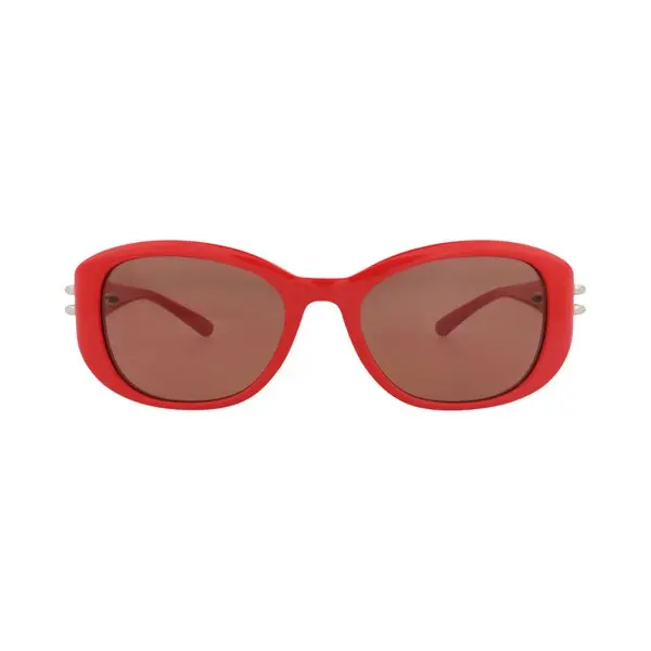 Alexander McQueen Round-frame Recycled Acetate Sunglasses /brown