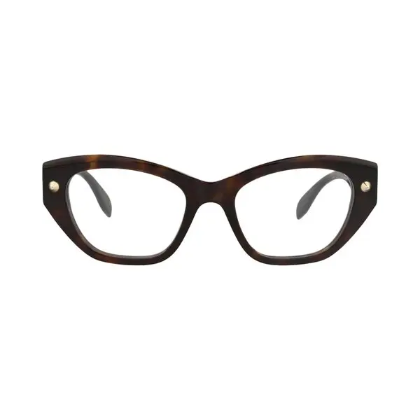Alexander McQueen Cat Eye-frame Recycled Acetate Optical Frames 'havana/transparent