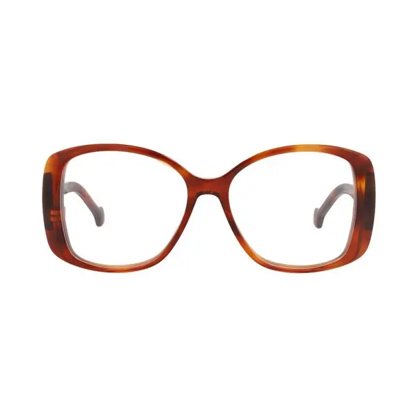 Gucci Round-frame Acetate Optical Frames 'havana/transparent