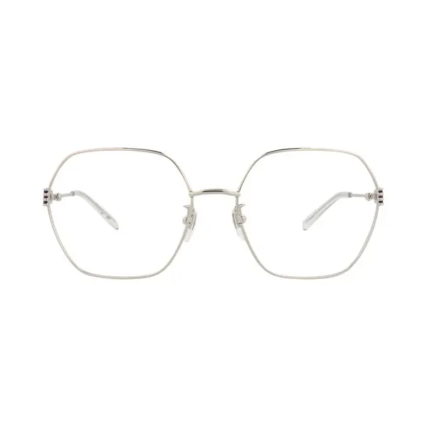 Gucci Square-frame Metal Optical Frames /transparent