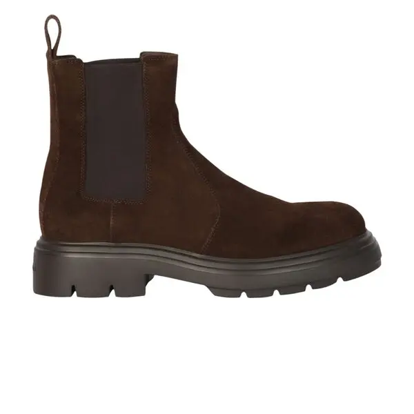 FERRAGAMO Doran Suede Chelsea Boot 'medium