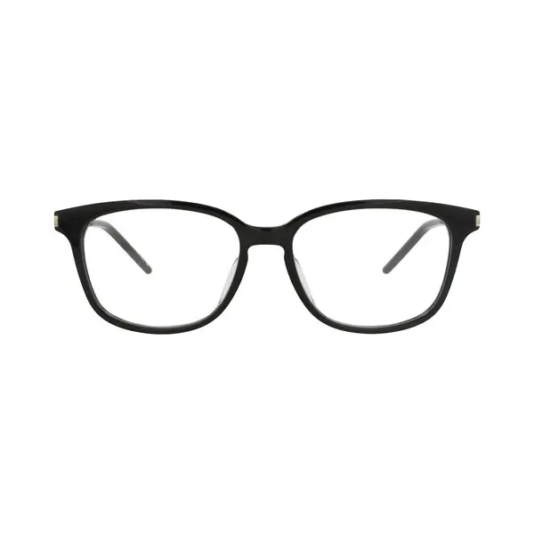 Saint Laurent Square-frame Recycled Acetate Optical Frames /silver/transparent