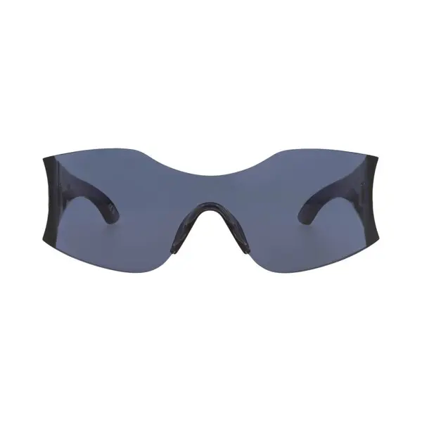 Balenciaga Shield-frame Nylon Sunglasses
