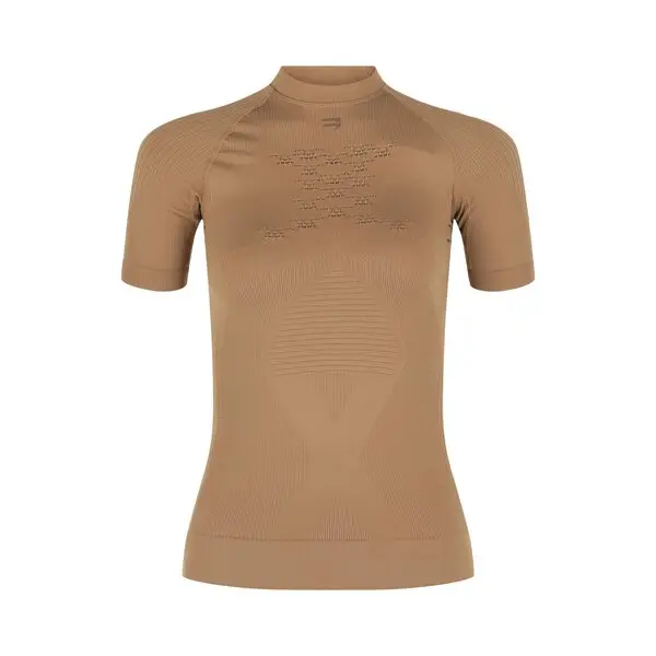 Balenciaga X X-bionic Athletic Fitted T-shirt 'beige - Tan