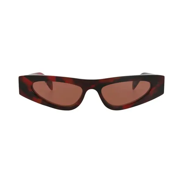 Gucci Cat Eye-frame Recycled Acetate Sunglasses - Brown