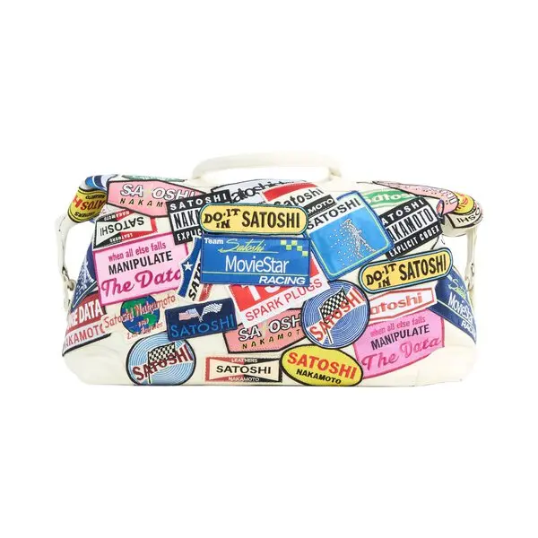 SATOSHI NAKAMOTO Codex Patch Weekender - White