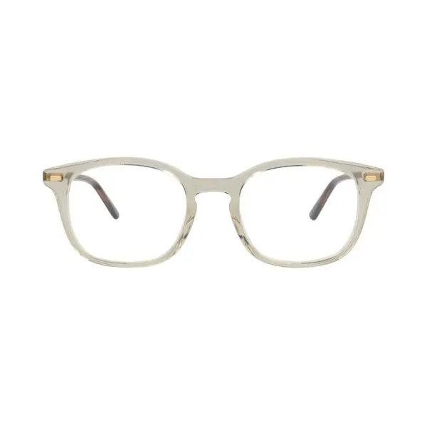 Gucci Square-frame Acetate Optical Frames /gold/transparent