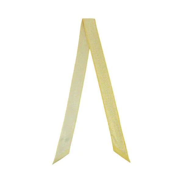 Givenchy 4g Silk Bandeau 'gradient Pale - Yellow