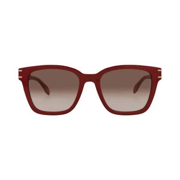 Alexander McQueen Cat Eye-frame Recycled Acetate Sunglasses 'burgundy/brown