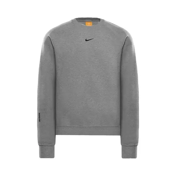 Nike Nocta Fleece Crew Sweater - Grey