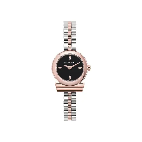 FERRAGAMO Gancino Bracelet Watch 'two Tone