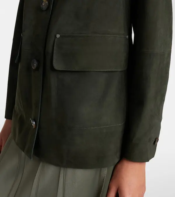 Vince Suede Leather Jacket