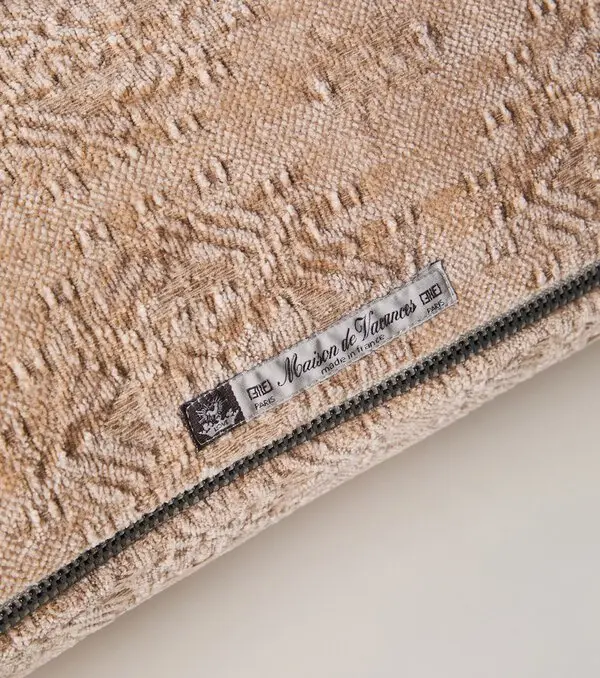MAISON DE VACANCES Cotton-blend Jacquard Cushion