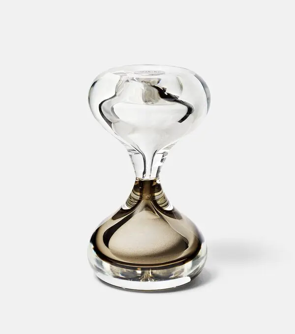VENINI Clessidra Sommersa Murano Glass Hourglass Fulvio Bianconi And Paolo - Grey