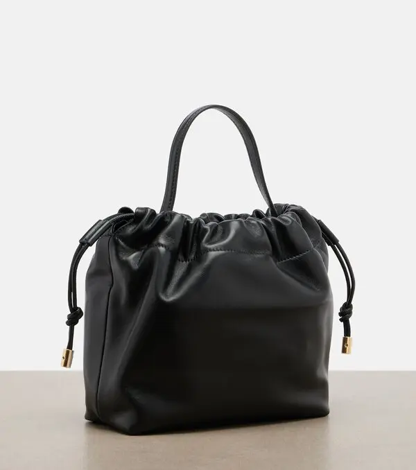 Chloé Small Leather Shoulder Bag - Black