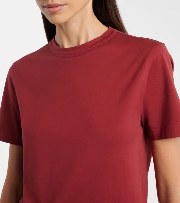 Brunello Cucinelli Monili Cotton Jersey T-shirt