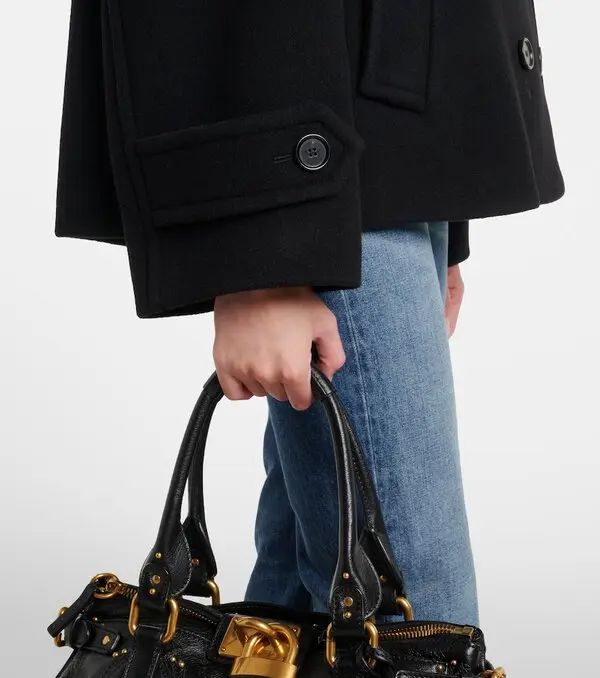 Chloé Double-breasted Wool-blend Peacoat