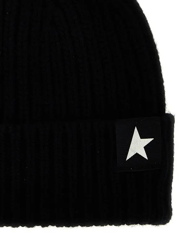 GOLDEN GOOSE Logo Label Beanie
