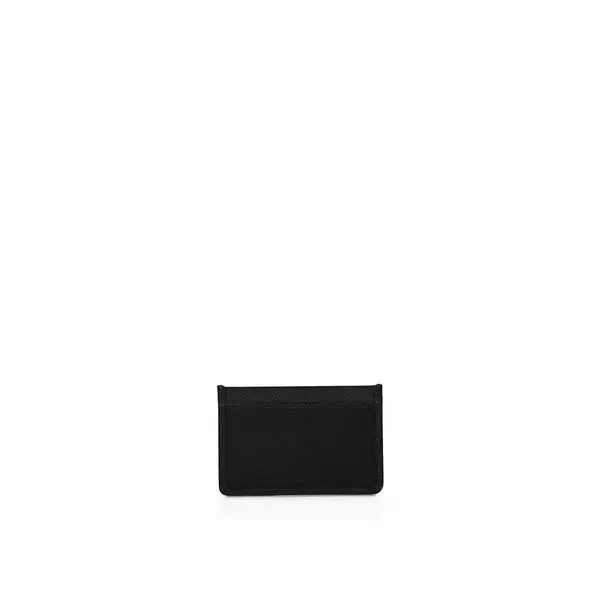 Prada Nylon And Leather Card Holder