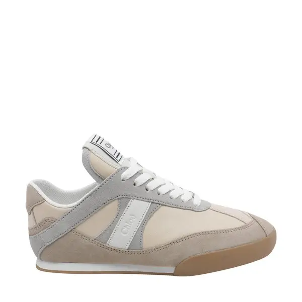 Chloé Suede Low Top Sneakers - Gray