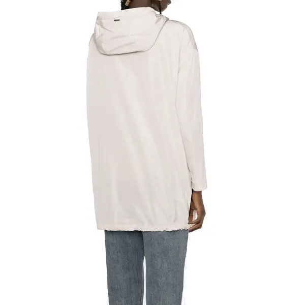 Herno Techno Taffeta Parka Coat - Pink