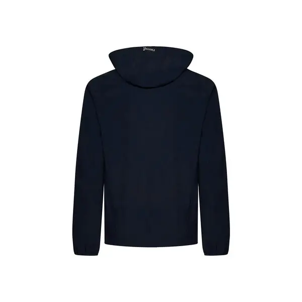 Herno Hooded Jersey Jacket - Blue