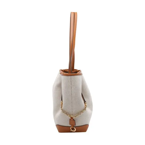 Chloé Clover Tote Bag - Cream