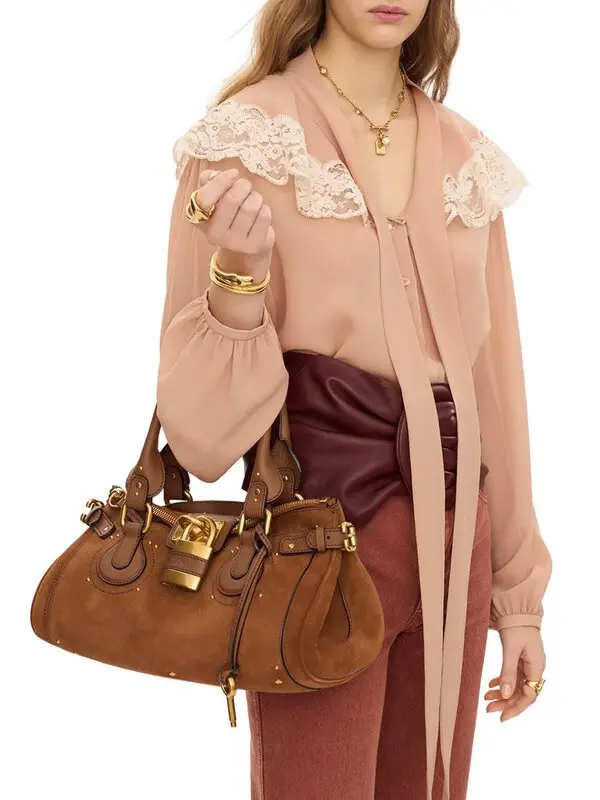 Chloé Paddington Suede Bag