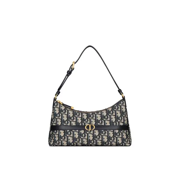 Dior P179 30 Montaigne Hobo Mini Bag - Blue