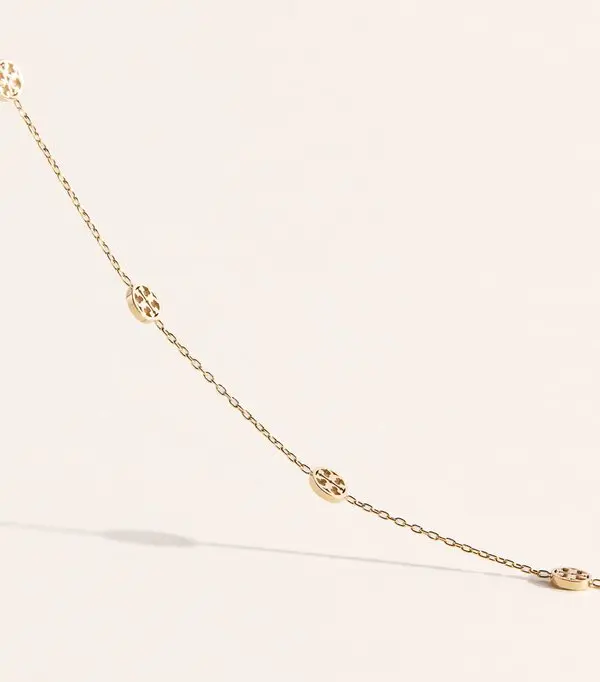 Tory Burch Plated Icon Necklace