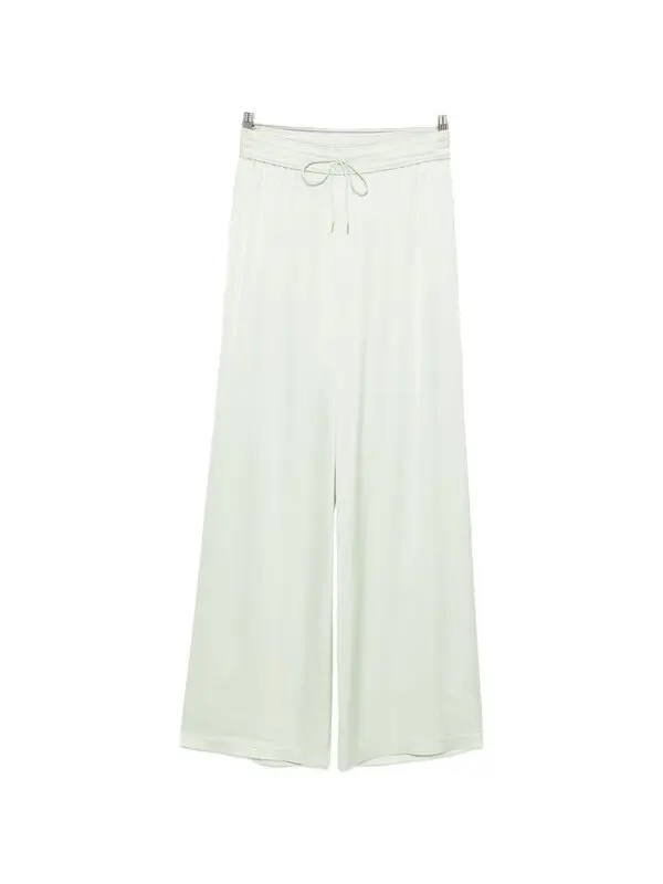 Alice + Olivia Kenley Wide Leg Trousers - Green