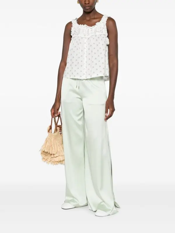 Alice + Olivia Kenley Wide Leg Trousers