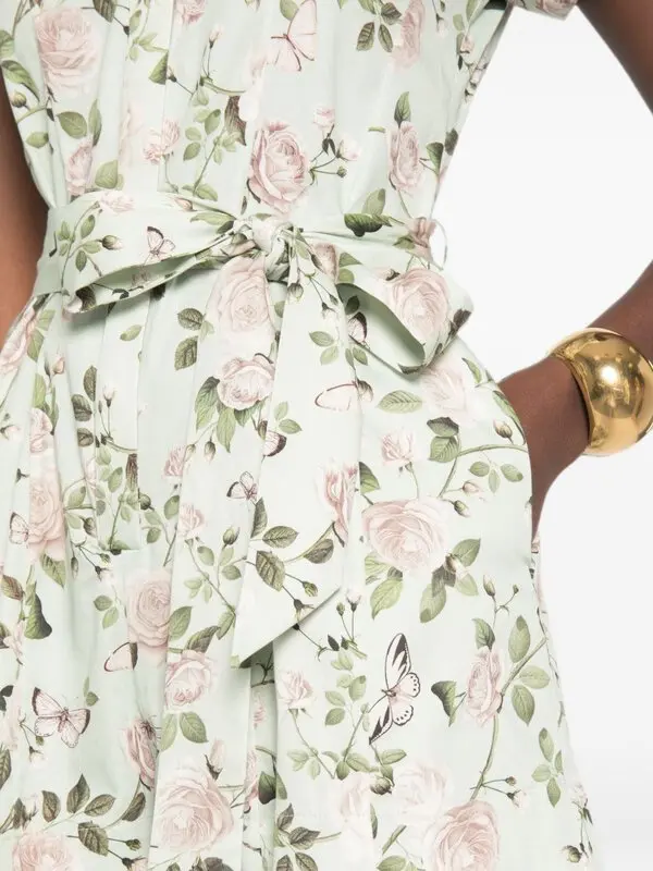 Alice + Olivia Lucy Printed Playsuit