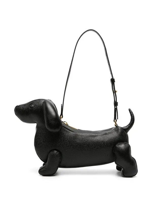 Thom Browne Beby Hector Leather Shoulder Bag