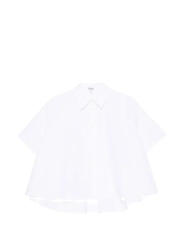 Loewe Cotton Trapeze Shirt - White