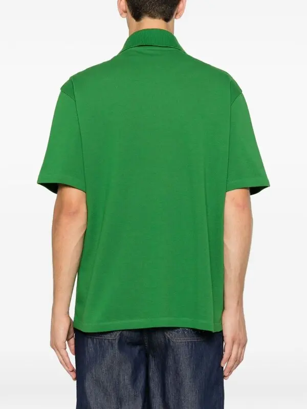 Loewe Anagram Cotton Polo Shirt