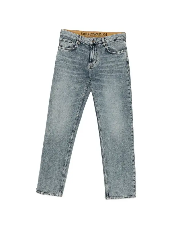 Emporio Armani Slim Denim Jeans - Sky Blue