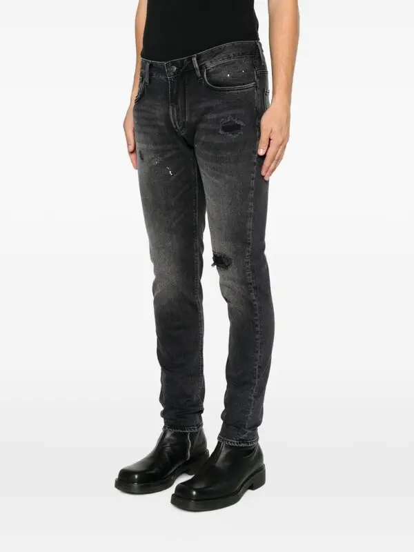 Emporio Armani Slim Denim Cotton Jeans